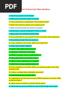 Telepathy Game Categories List | PDF