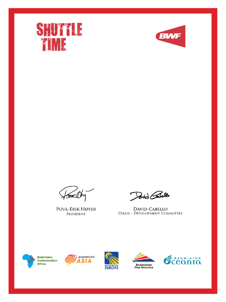 BWF Certificate Randy Khaulani | PDF