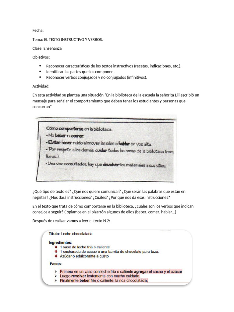 Texto Instructivo 5 | PDF