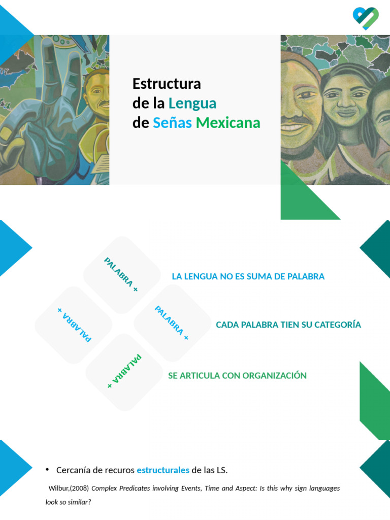 Estructura Lsm Pdf Verbo Palabra