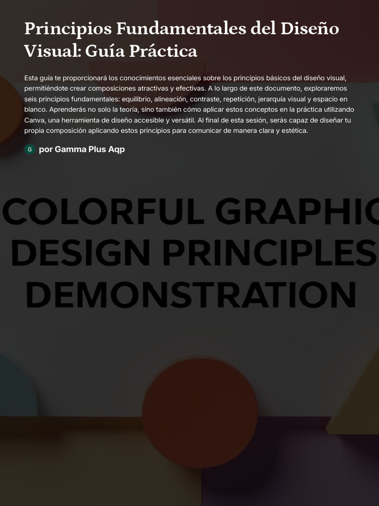 S2 TERCERO Principios Diseño | PDF | Diseño | Color