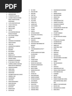 Comprehensive Anime List A-Z | PDF