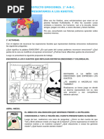 Preparación del Frasco de Emociones | PDF | Las emociones | Aprendizaje