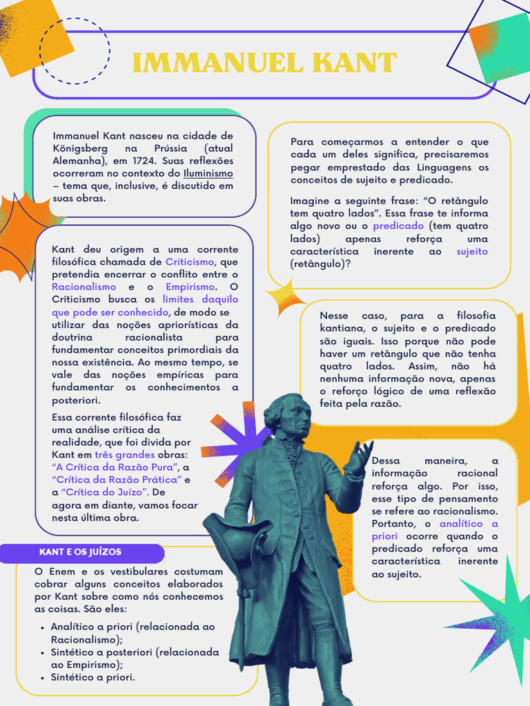 Filosofia.-7 - Immanuel Kant | PDF | Immanuel Kant | A priori e a ...