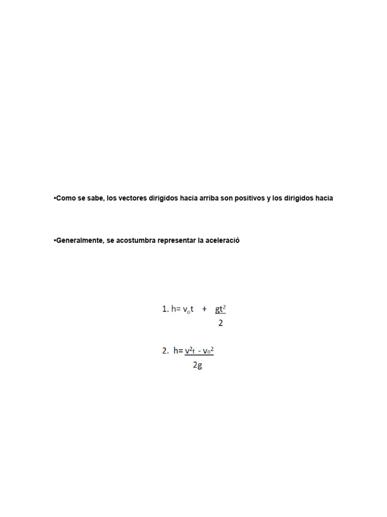 Caída Libre y Tiro Vertical | PDF | Dinámica (Mecánica) | Mecánica