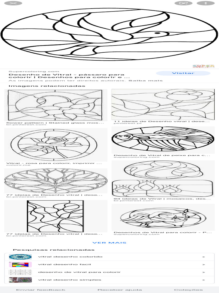 Vitral Desenho - Pesquisa Google | PDF