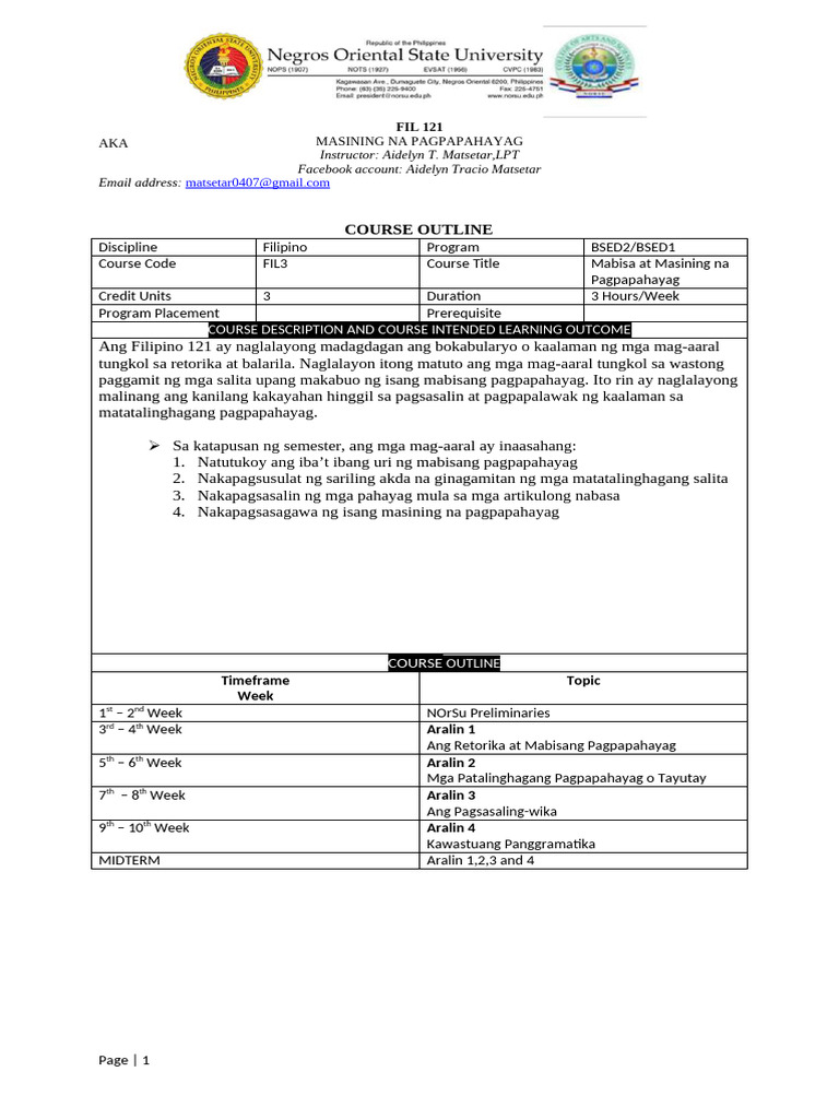 Module 3 Fil 121-Aidelyn | PDF