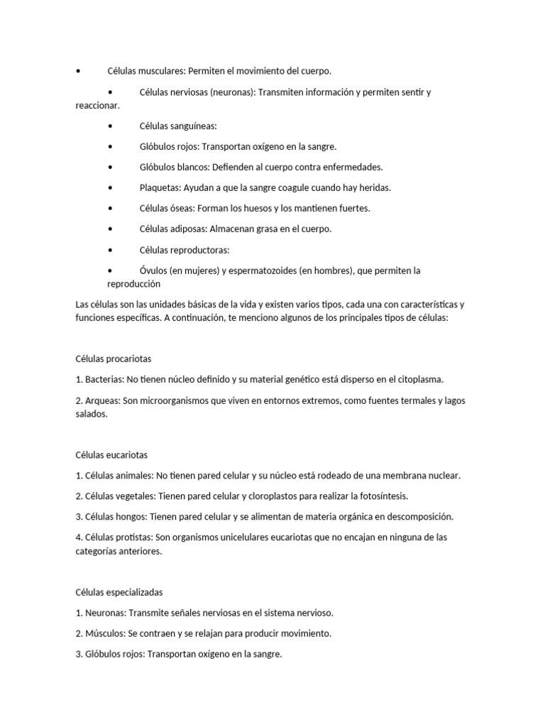 Células Musculares | PDF