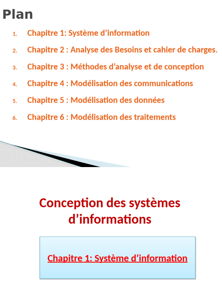 Systèmes d'Information et Méthodes d'Analyse | PDF | Progiciel de ...