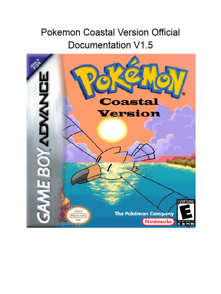 Pokemon Coastal Version Documentation V1.5 | PDF | Pokémon