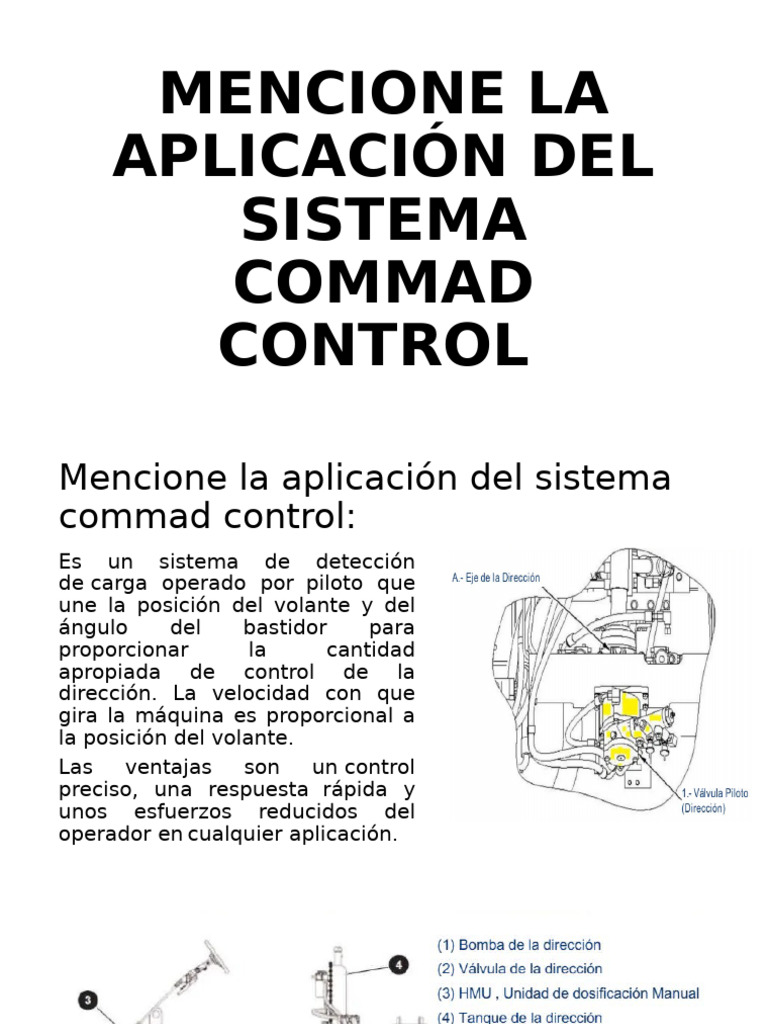 Mencione La Aplicación Del Sistema Commad Control (1) | PDF