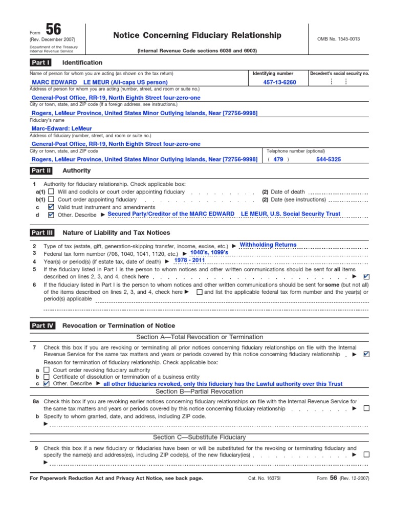 Executor ALL CAPS As Fiduciary Form56 | PDF | Trust Law | Fiduciary