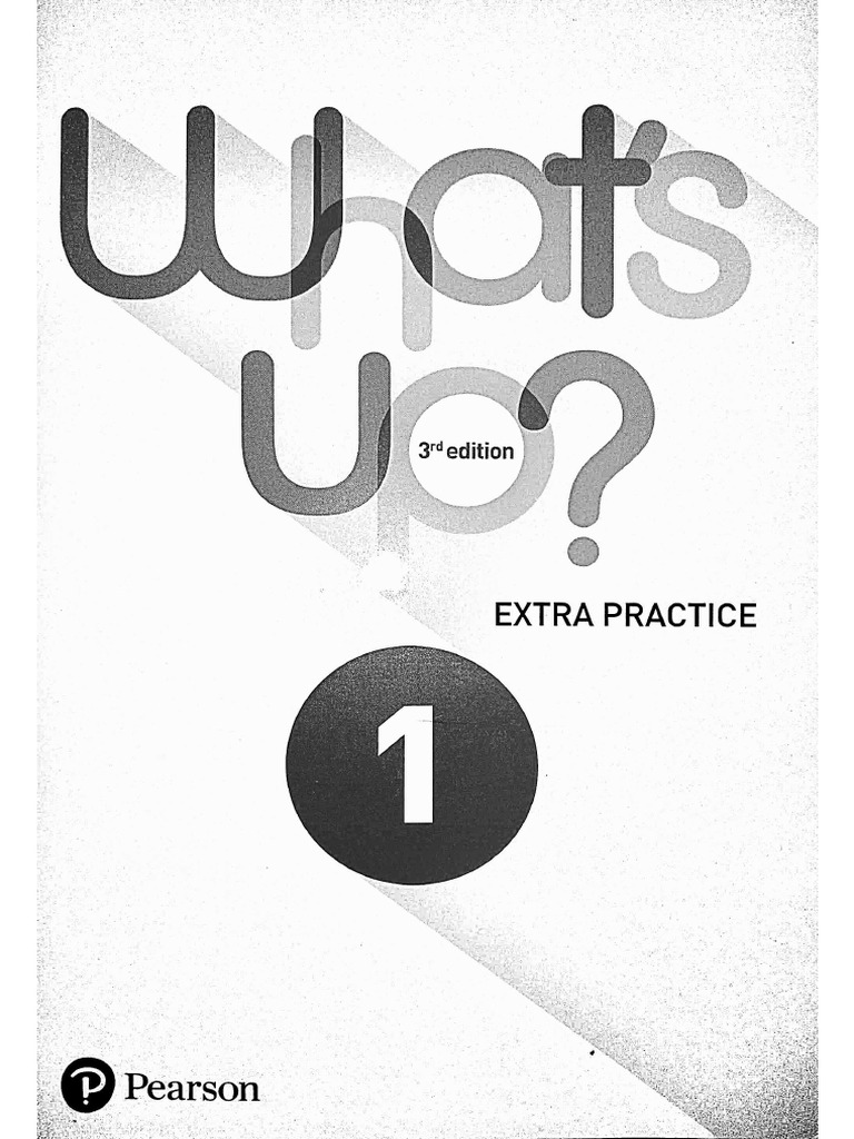 What's Up 1 - 3rded EXTRA ACTIVITY-1 | PDF