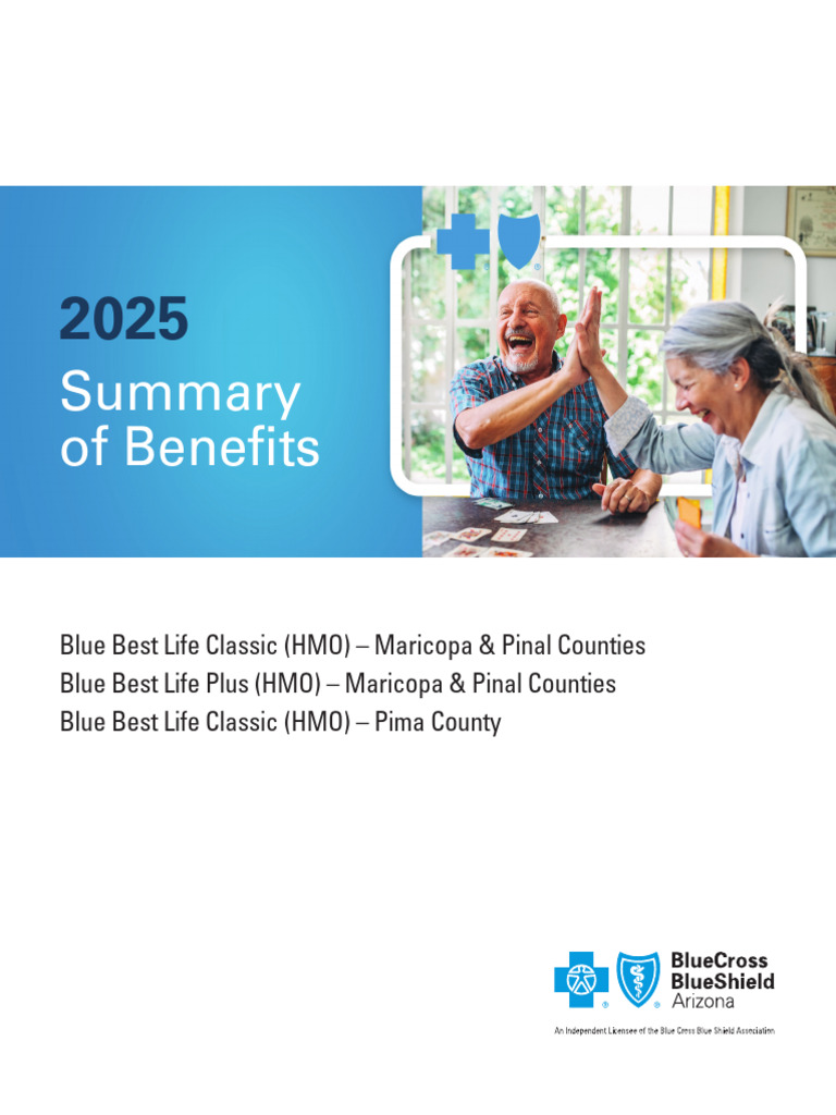 2025 Summary of Benefits - Blue Best Life Classic (HMO) and Blue Best ...