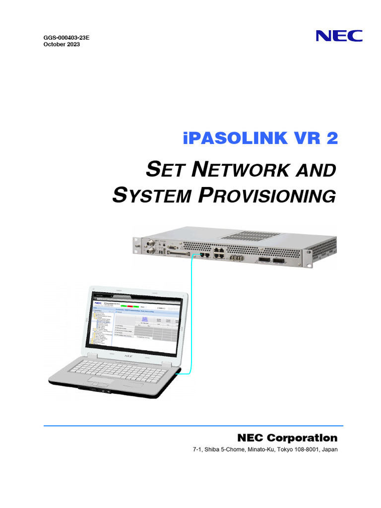 Ipaso Vr2 04 GGS-000403-23E Provisioning | PDF | Computer Science | Computer Engineering