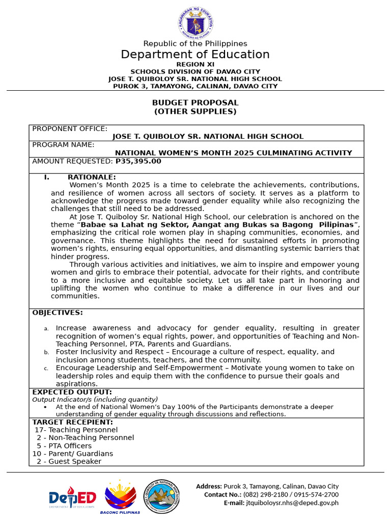 Nwm 2025 Culminating Activity | PDF | Social Psychology