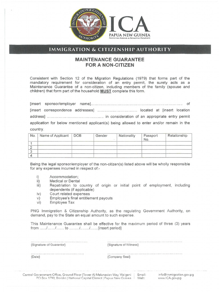 Maintenance Guarantee Bond | PDF