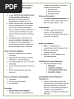 Criminal Investigative Process Flow Chart | PDF | Crime Scene | Crimes