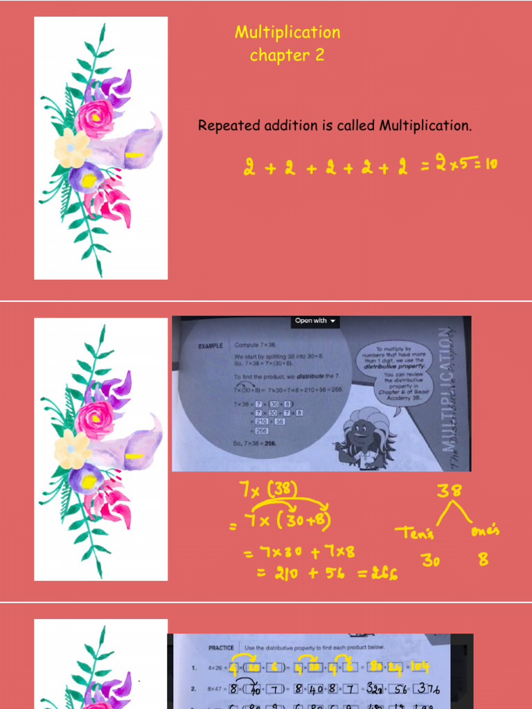 Multiplication: Repeated Addition Is Called Multiplication | PDF