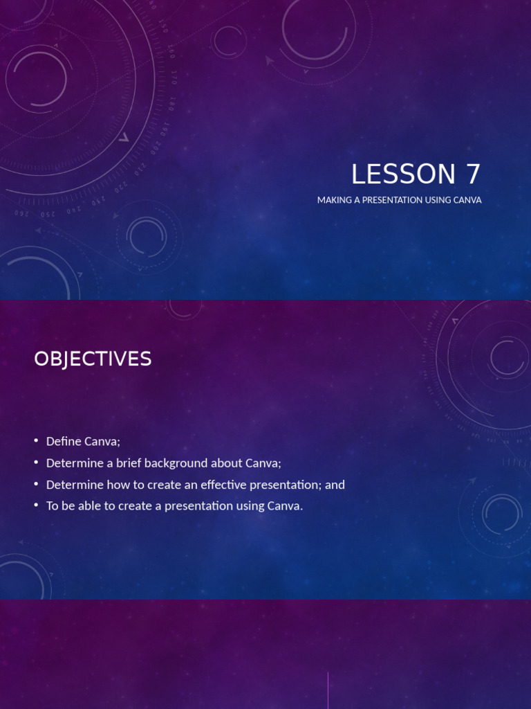 Lesson 7 1. Using Canva | PDF