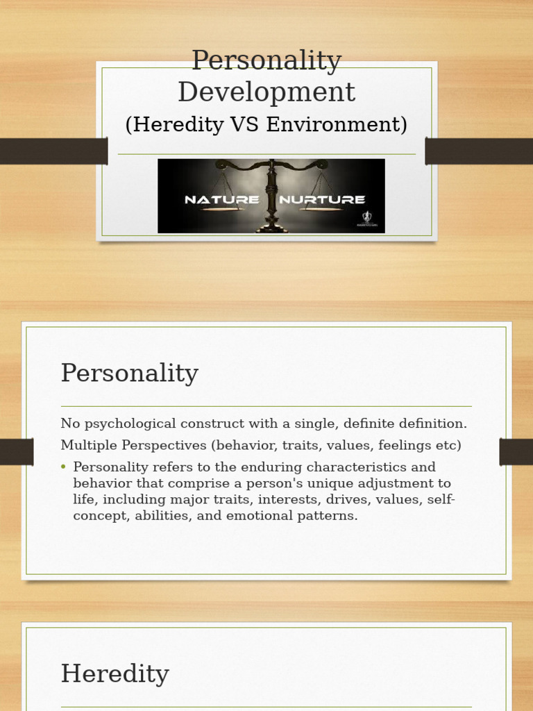 3.hereditary Vs Environment | PDF | Nature Versus Nurture | Twin
