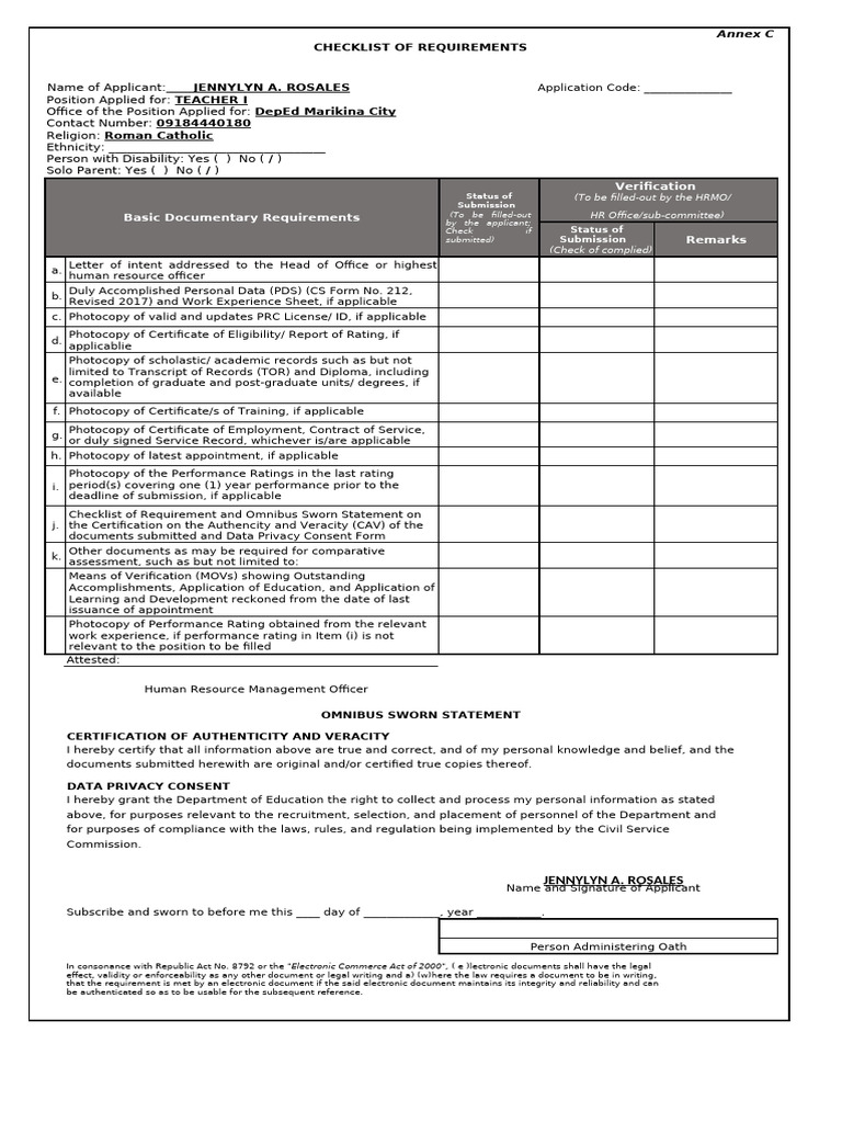CIR OMNIBUS ANNEX C DO. 7 S. 2023 | PDF