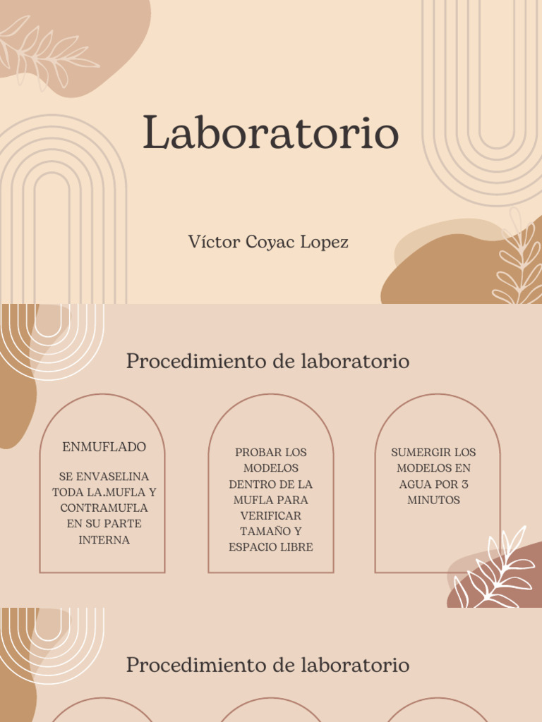 Procedimiento de Enmuflado Dental | PDF | Yeso