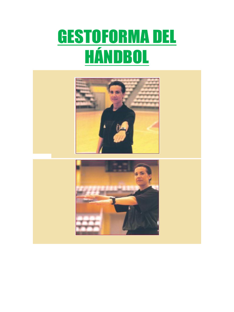 Gestoforma+Del+Hándbol | PDF