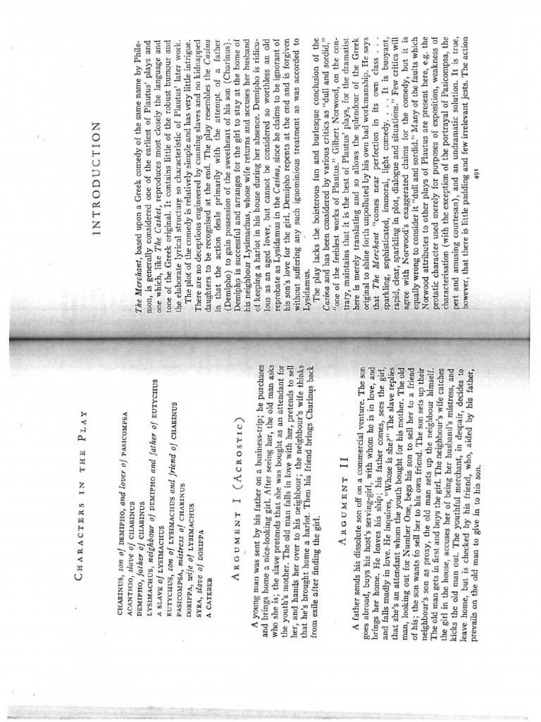 Plautus | PDF