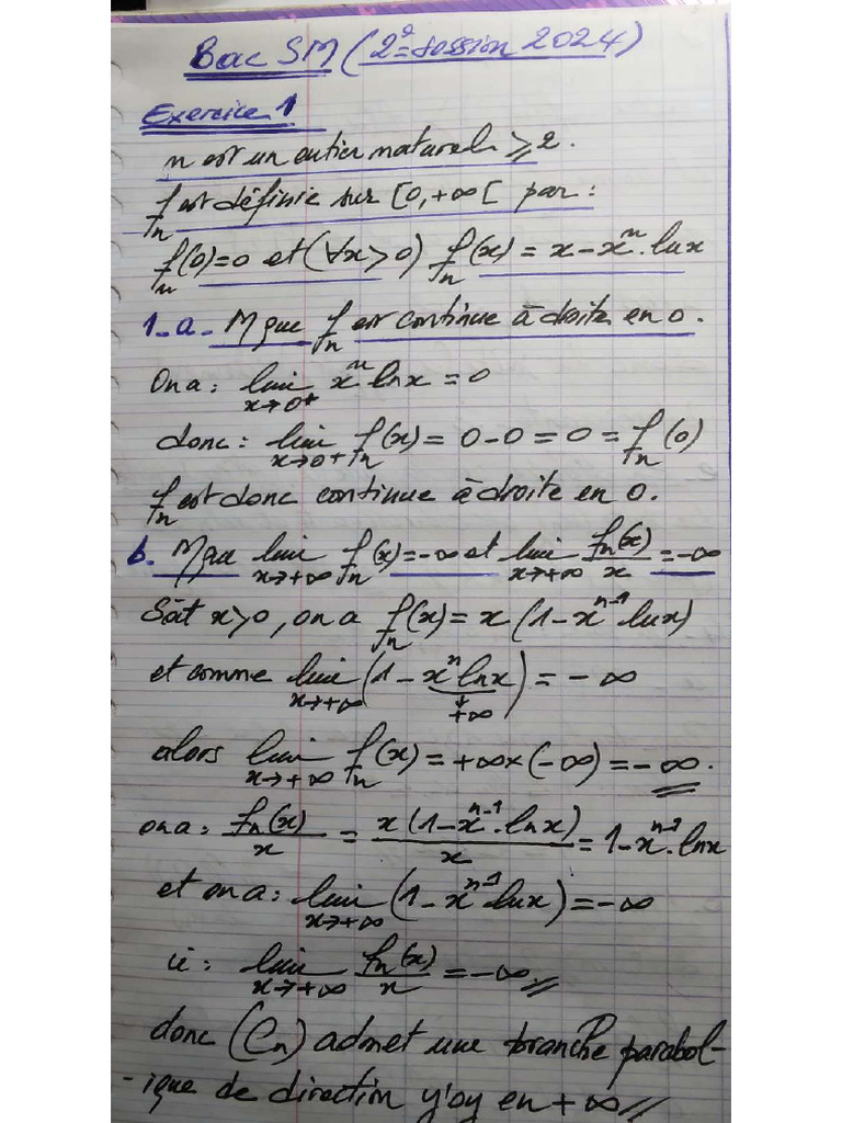 Bac - Maroc - 2024 - Corrige Ratt | PDF