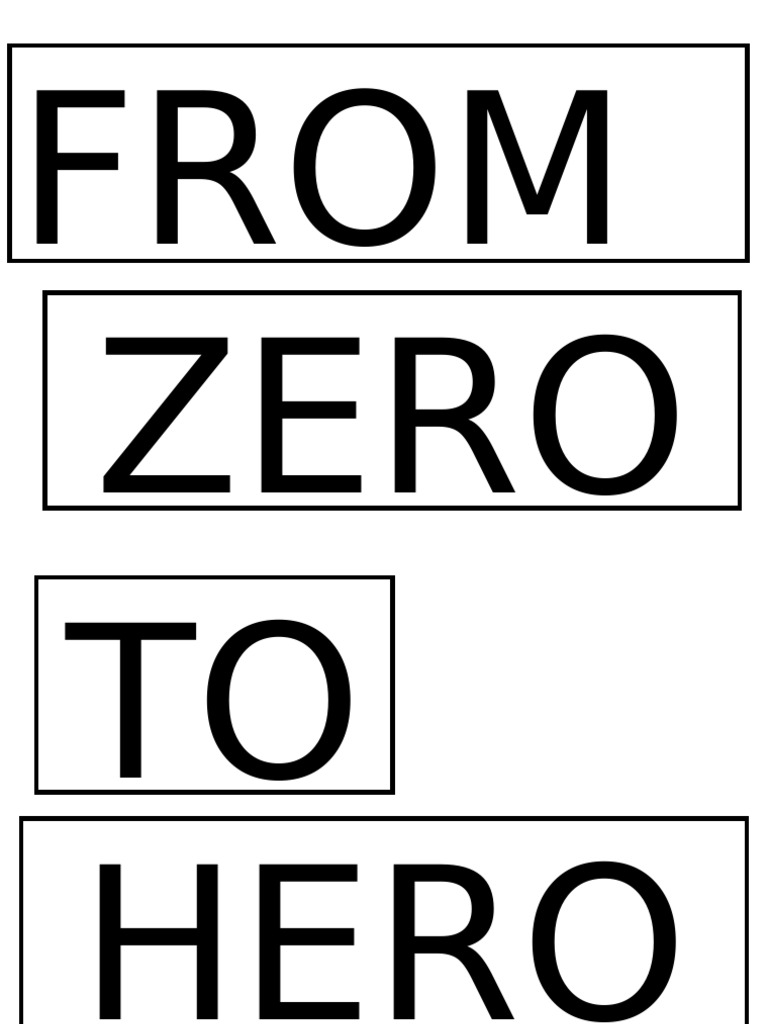 From Zero to Hero: A Success Journey | PDF