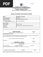 Appendix 45 - Itinerary of Travel Attachment | PDF | Government