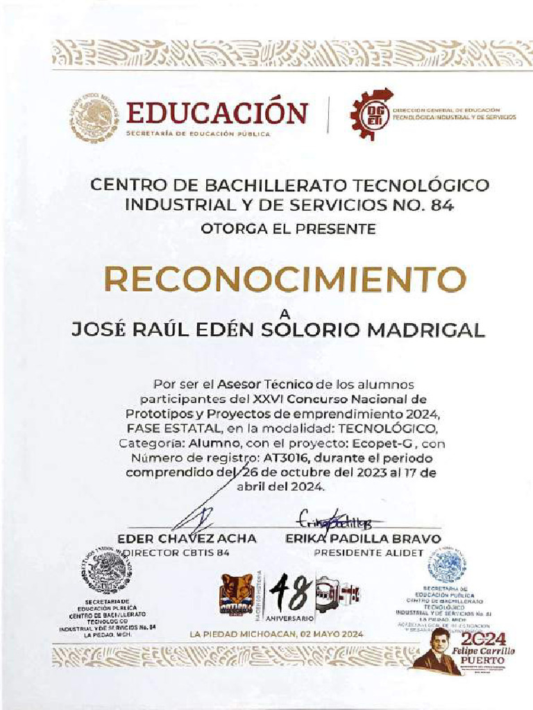 Eventos y Actividades de Fortalecimiento Jose Raul Eden Solorio ...