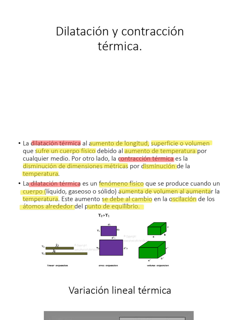 Variación Térmica | PDF