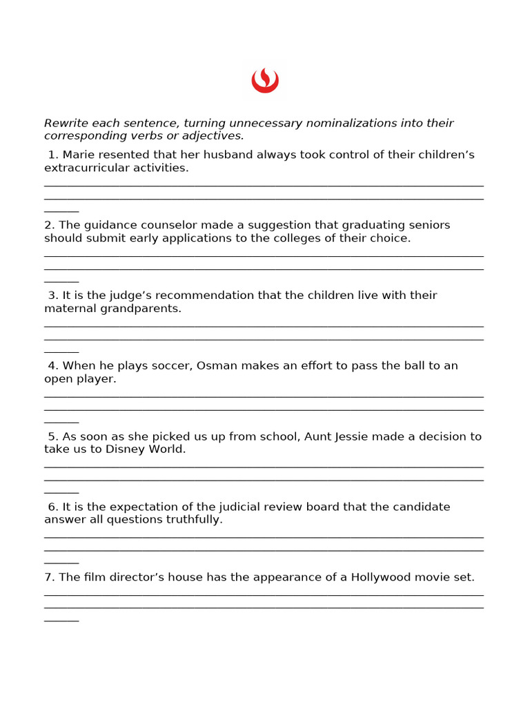 Nominalization # 4 | PDF