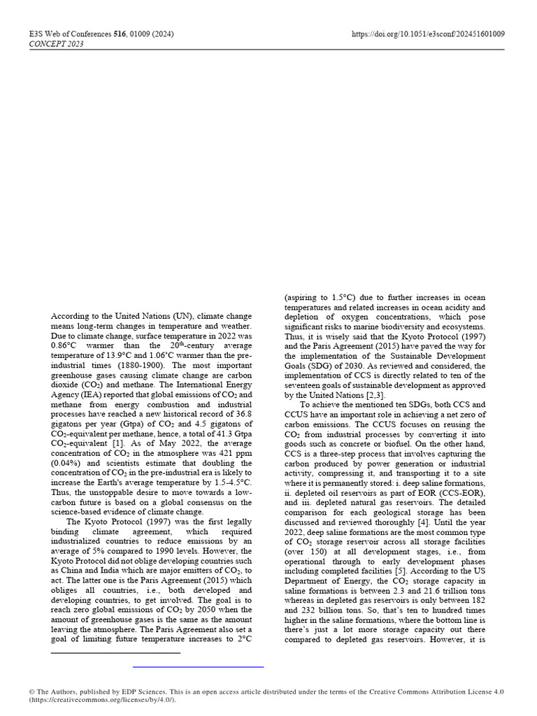 A_review_of_global_carbon_capture_and_storage_CCS_ | PDF | Carbon Capture And Storage | Climate ...