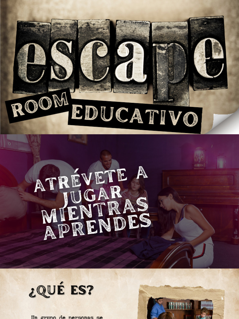 Escape Room Educativo | PDF