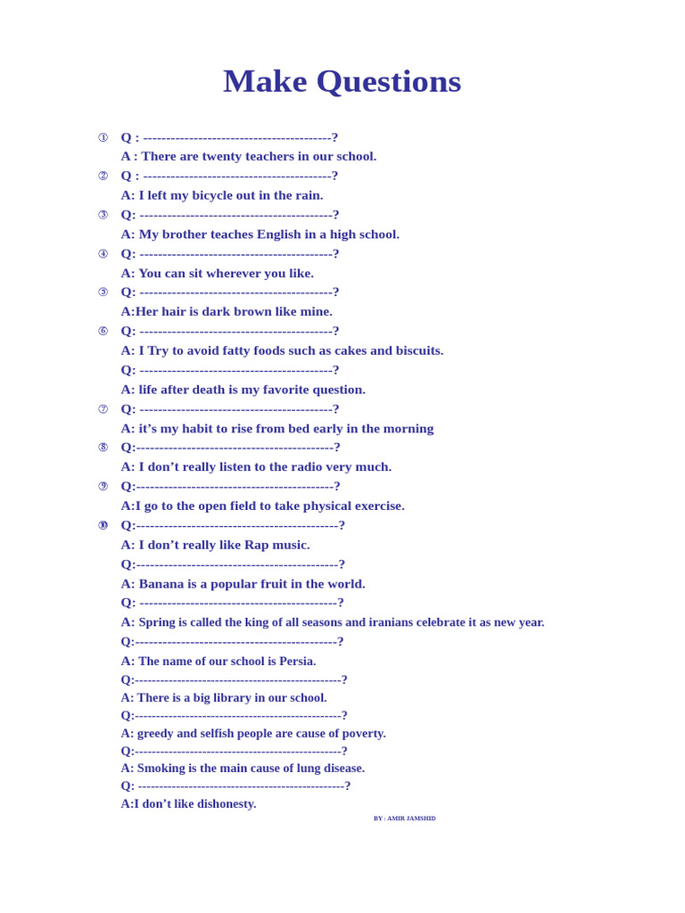 make-questions-worksheet-templates-layouts_96633 | PDF