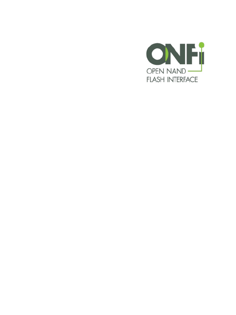 ONFI 5 2 Rev1.0 | PDF | Computer Engineering | Computing