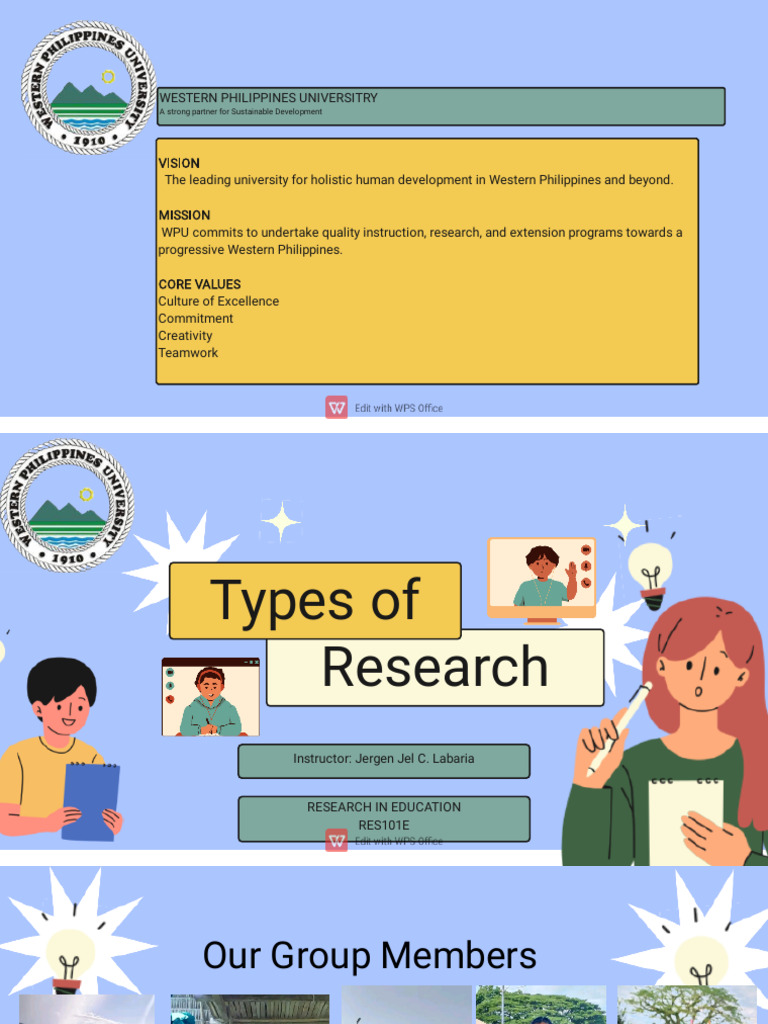 Types-of | PDF | Experiment | Scientific Method