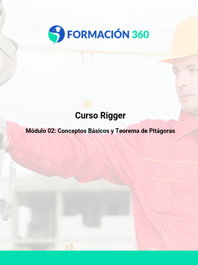Módulo 02 Curzo Izaje | PDF | Fuerza | Masa