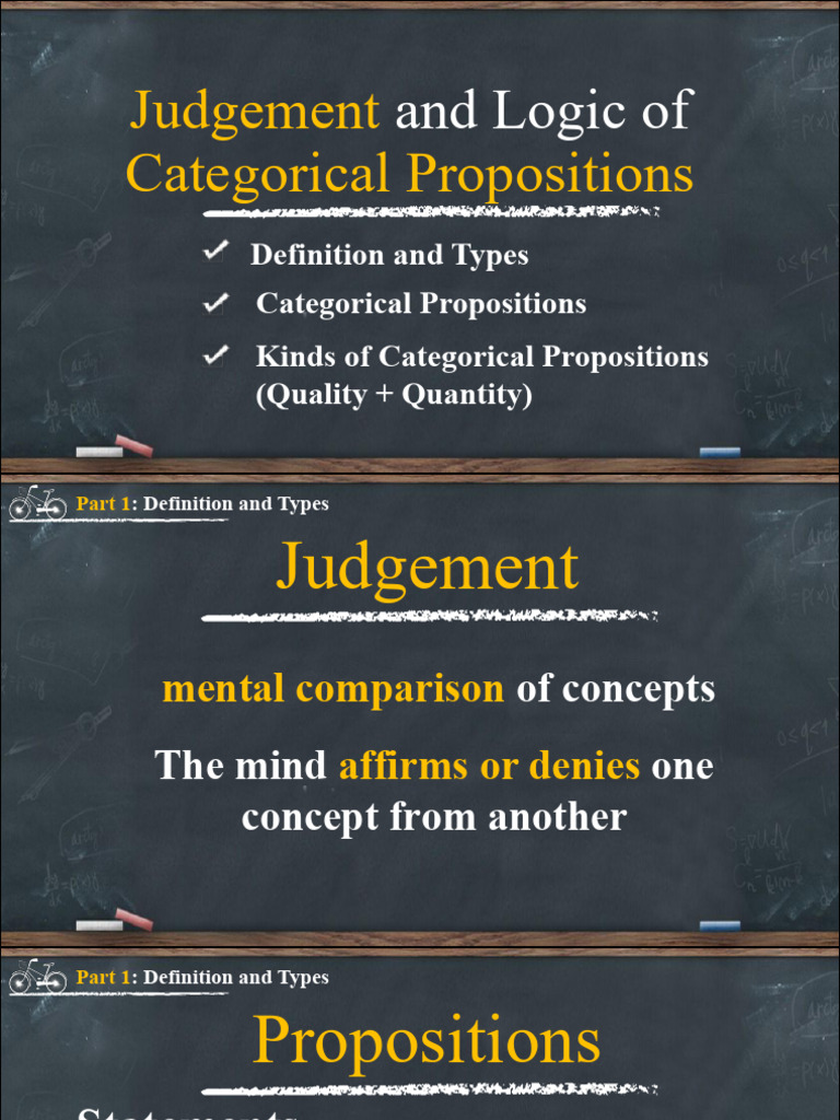 Understanding Categorical Propositions | PDF | Proposition | Logic