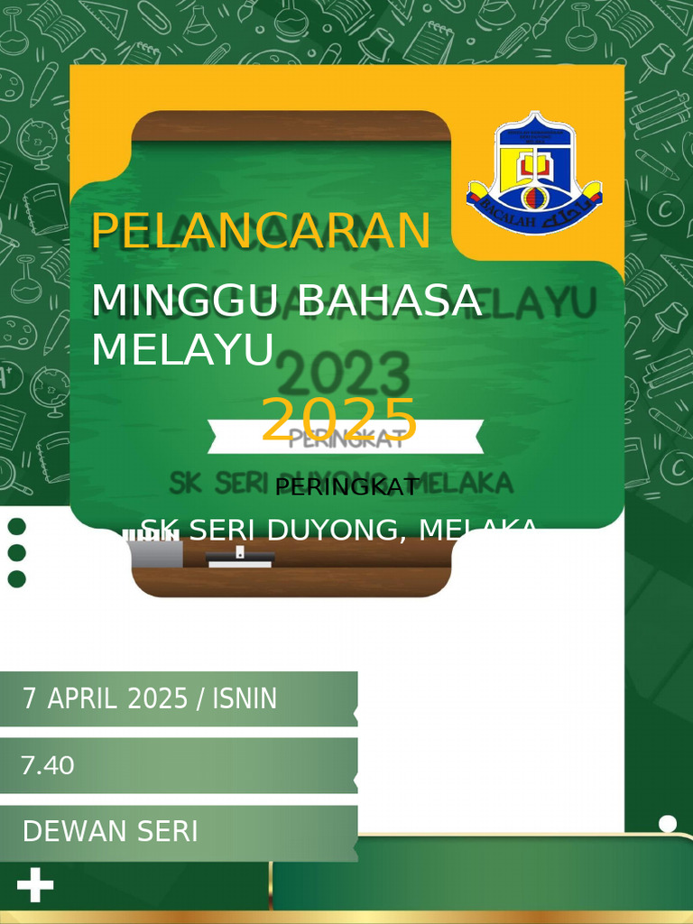 BUKU PROGRAM MINGGU BAHASA MELAYU 2025- | PDF