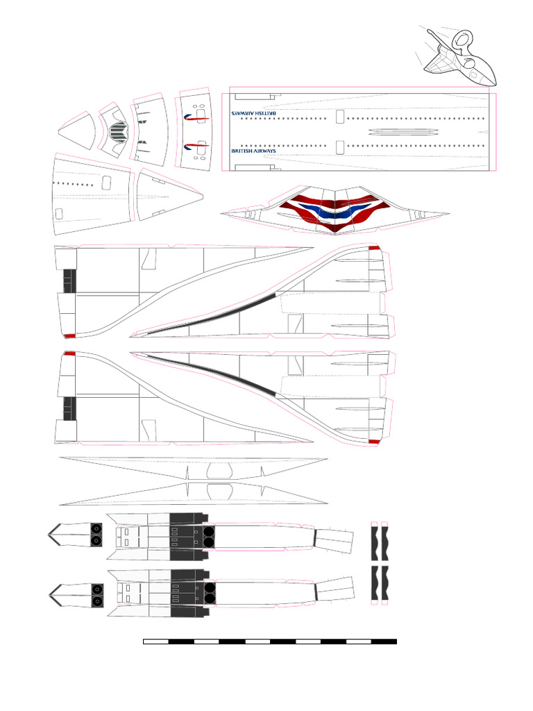 Concorde British Scissors and Planes | PDF