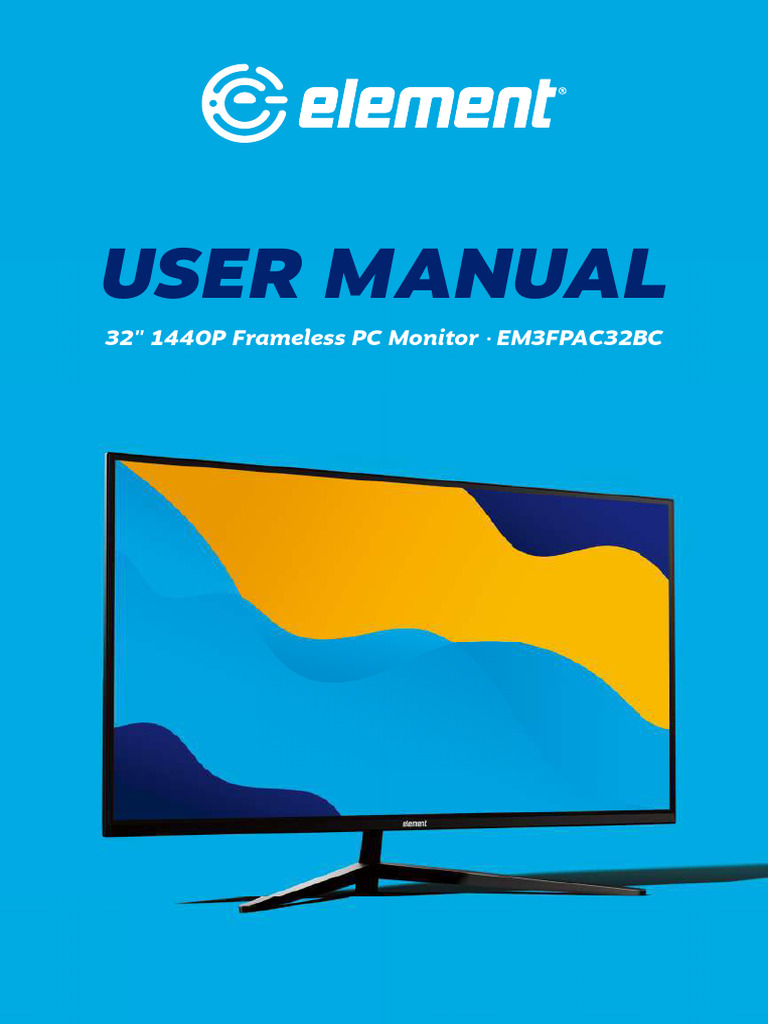 EM3FPAC32BC User Manual Compressed | PDF | Computer Monitor ...