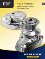 Lofrans Progress 1 Windlass Manual | PDF | Anchor | Clutch