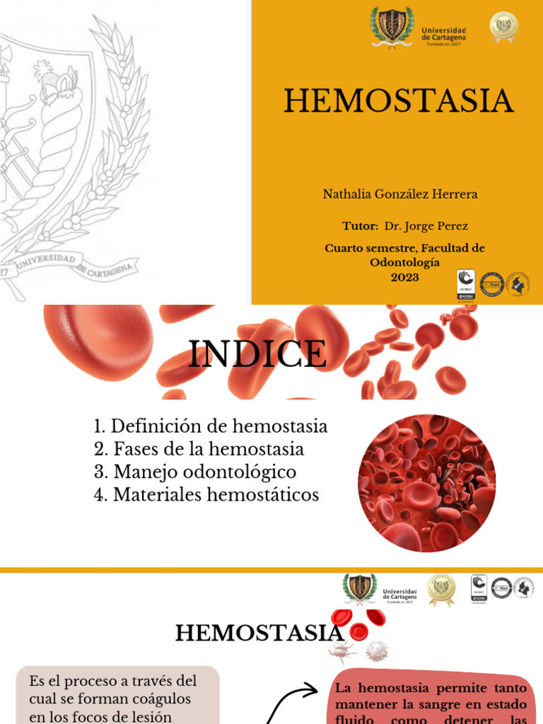 Hemostasia | PDF | Hemostasia | Coagulación