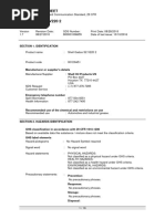 Shell Omala S2 GX 220 Safety Data Sheet | PDF | Toxicity | Dangerous Goods