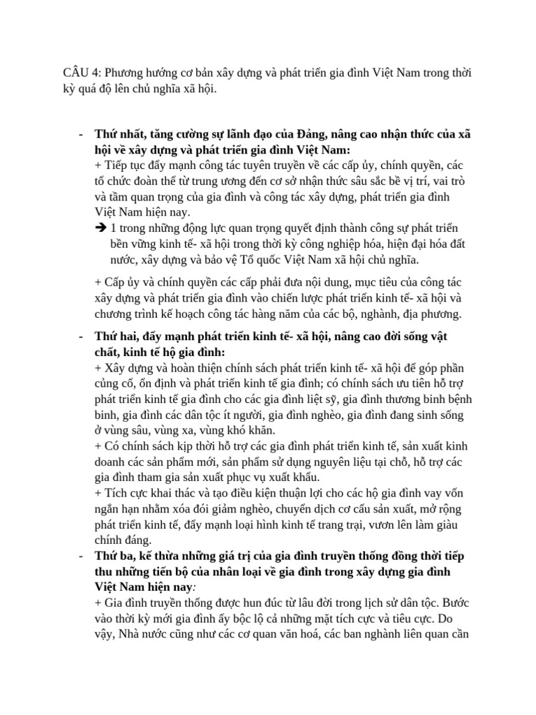Câu 4 CNXH | PDF