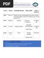 44th Thanksgiving Program | PDF | Christian Worship And Liturgy | Worship